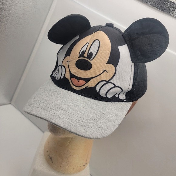 Disney | Accessories | Disney Mickey Mouse Baseball Cap 3d Ears ...